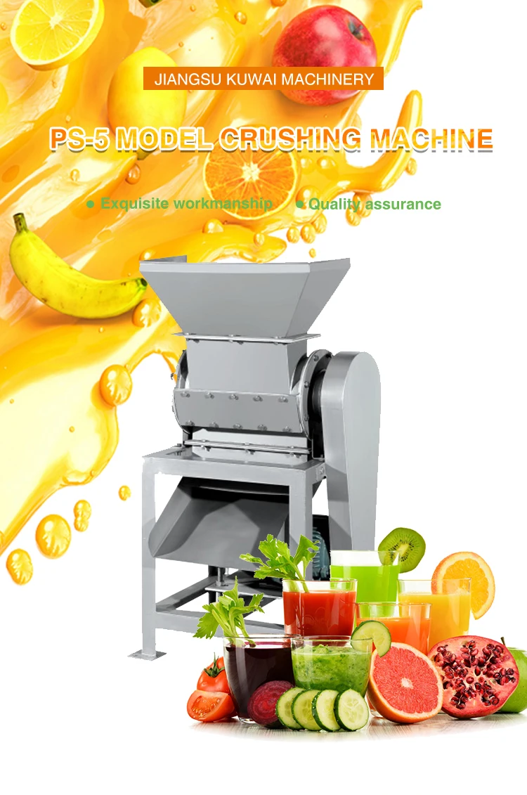 Industrial Fruit & Vegetable Crushers - Efficient & Durable
