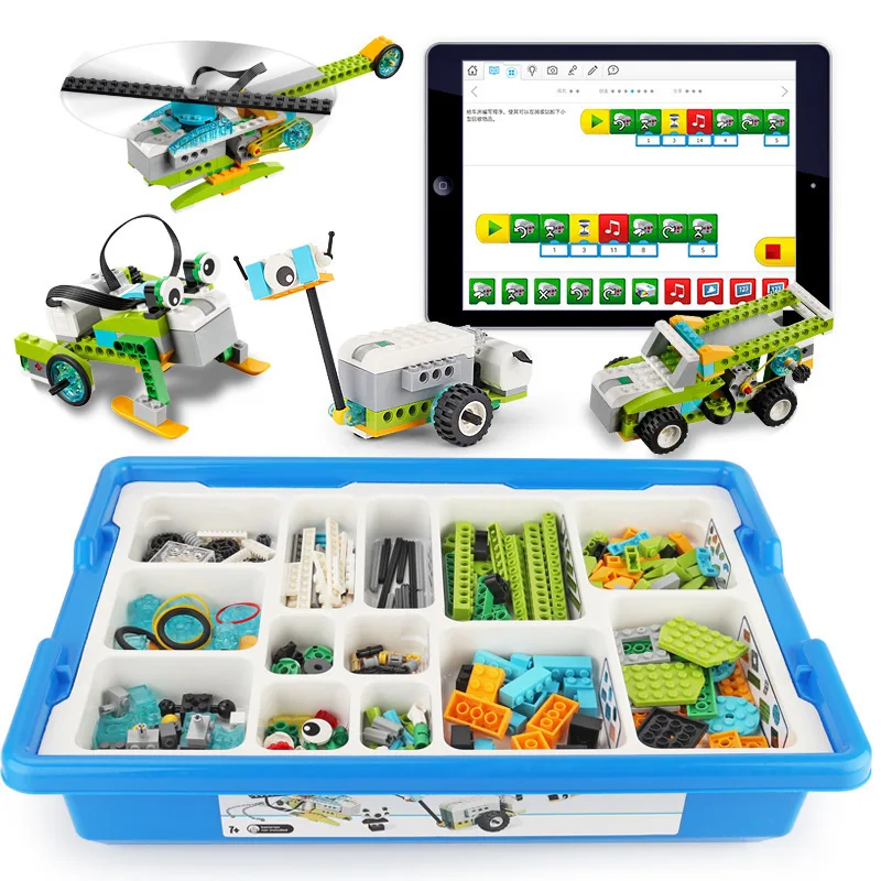 Makerzoid STEM Coding Robot Toy 200-in-1 Robotics Kits APP Control ...