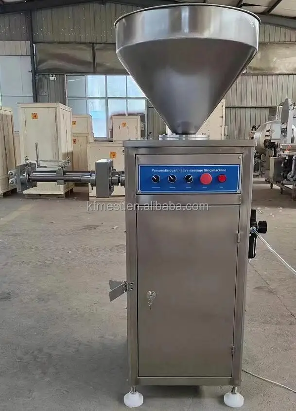Industrial Automatic Electric Hydraulic Vacuum Chicken Sausage Stuffers ...