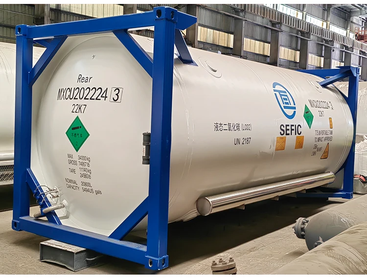 ASME Standard 20FT Cryogenic Tank T75 ISO Container