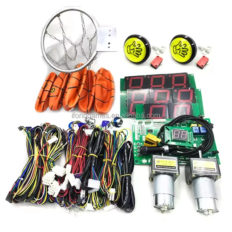 IFD Indoor Coin Operated Shooting Sensor Basketball Accessories Kit ...
