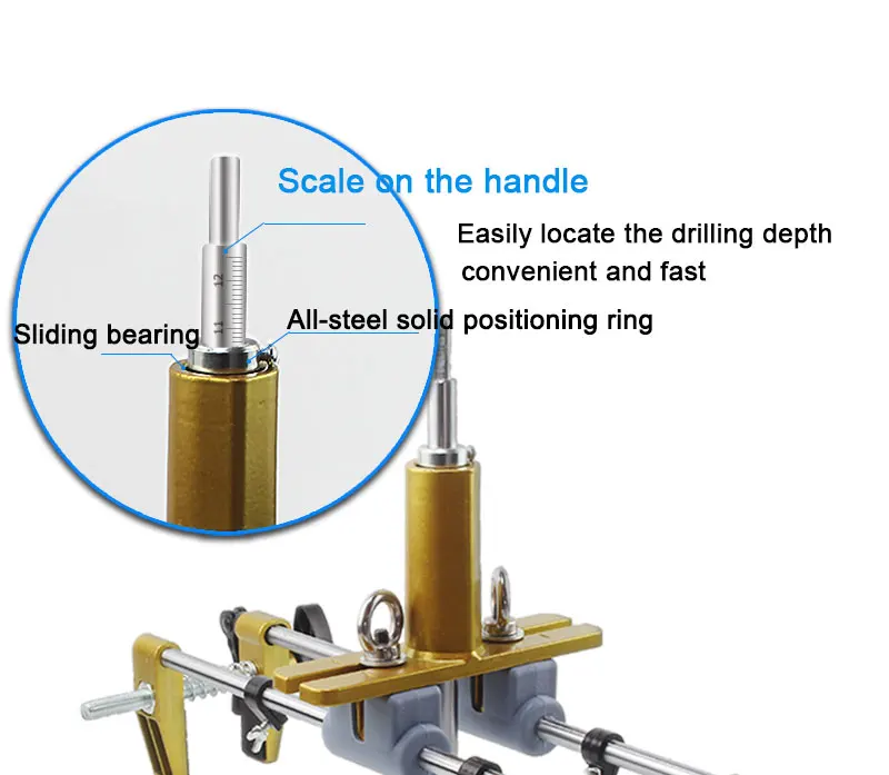 Wood Door Lock Mortising Machine with 3 Drill Bits - Ideal Tool for ...
