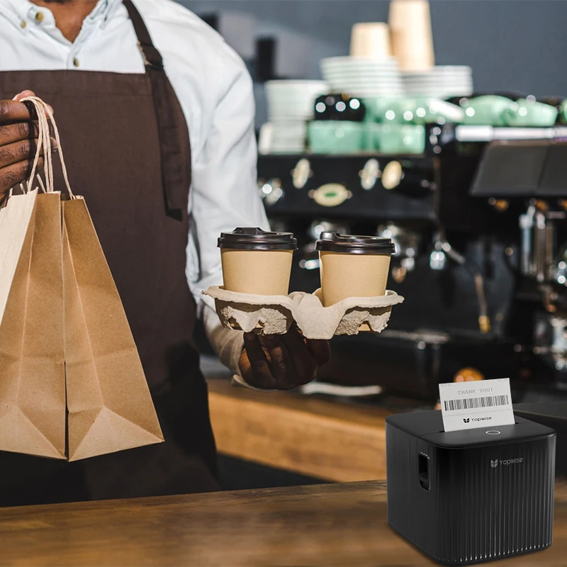 PR800 Portable Thermal Printer Thermal Receipt Printer 80mm 58mm ...