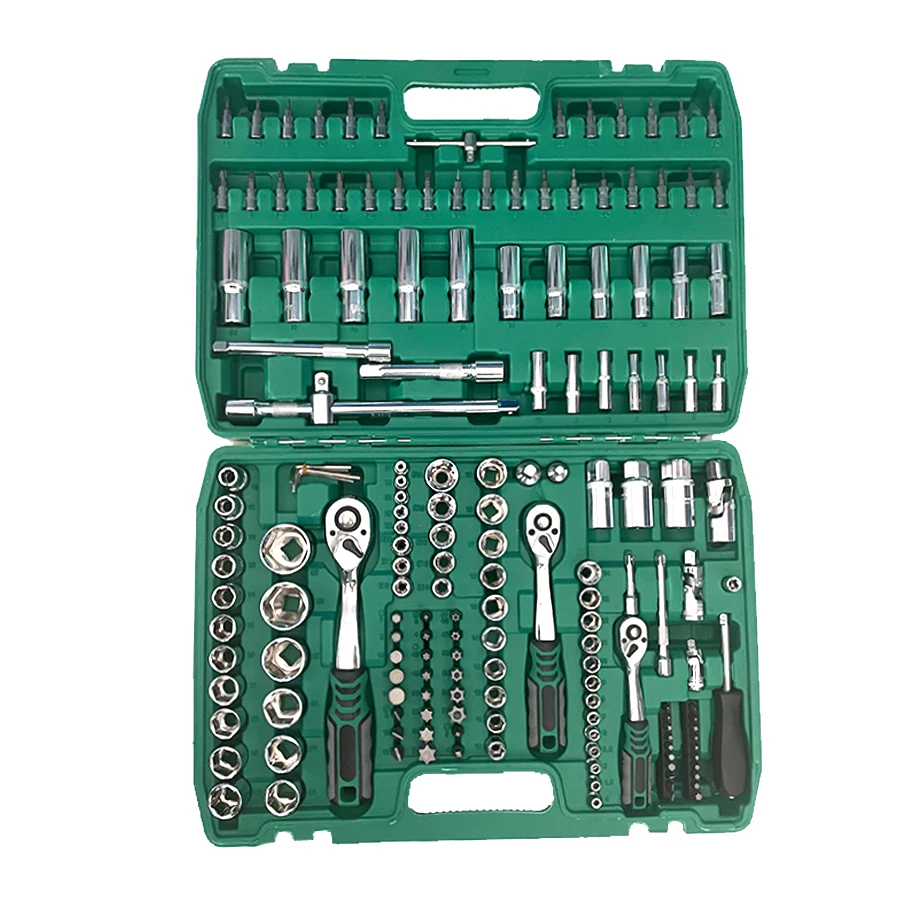 MAIKEDA Tool Set - 216pcs Ratchet Torque Wrench Hand Kit
