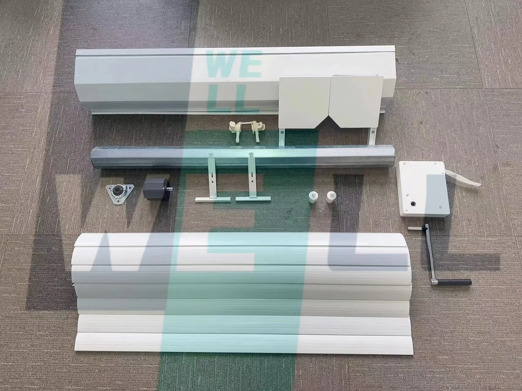 New Design Roll up and Down Roller Shutter Bullet Proof Vertical Window ...