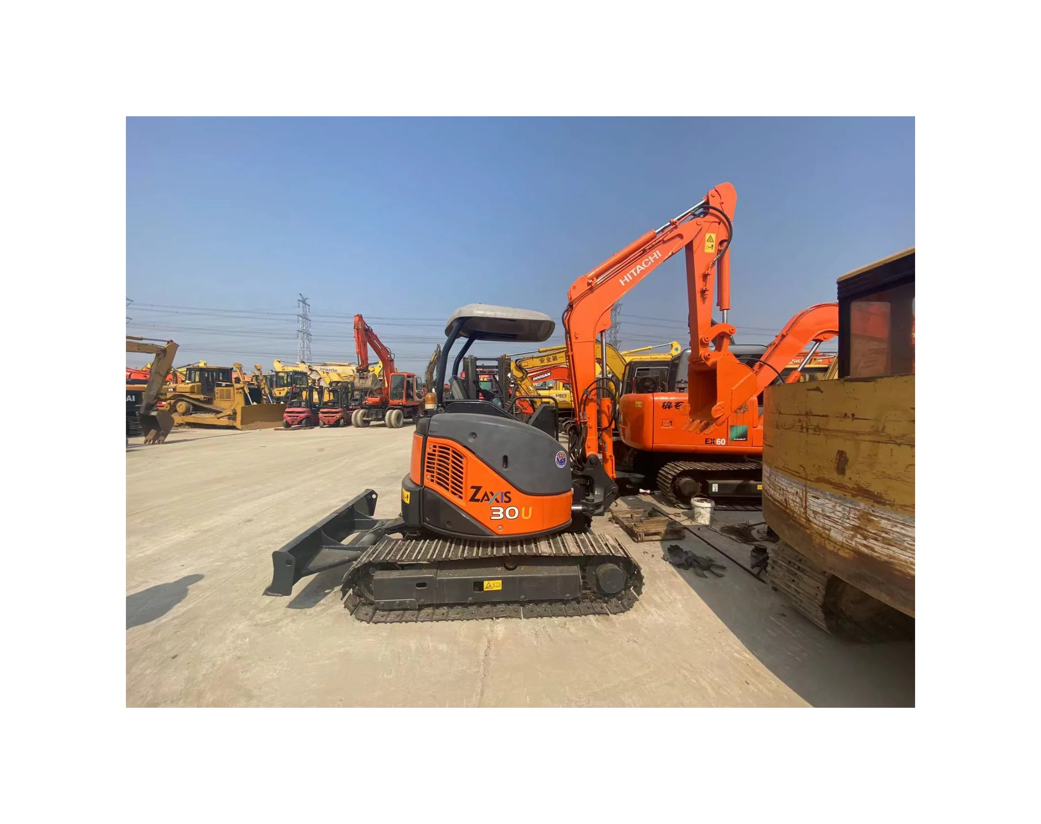 3 Ton Used Mini Hitachi Zaxis 30u Excavator For Sale Zaxis 30u Crawler ...