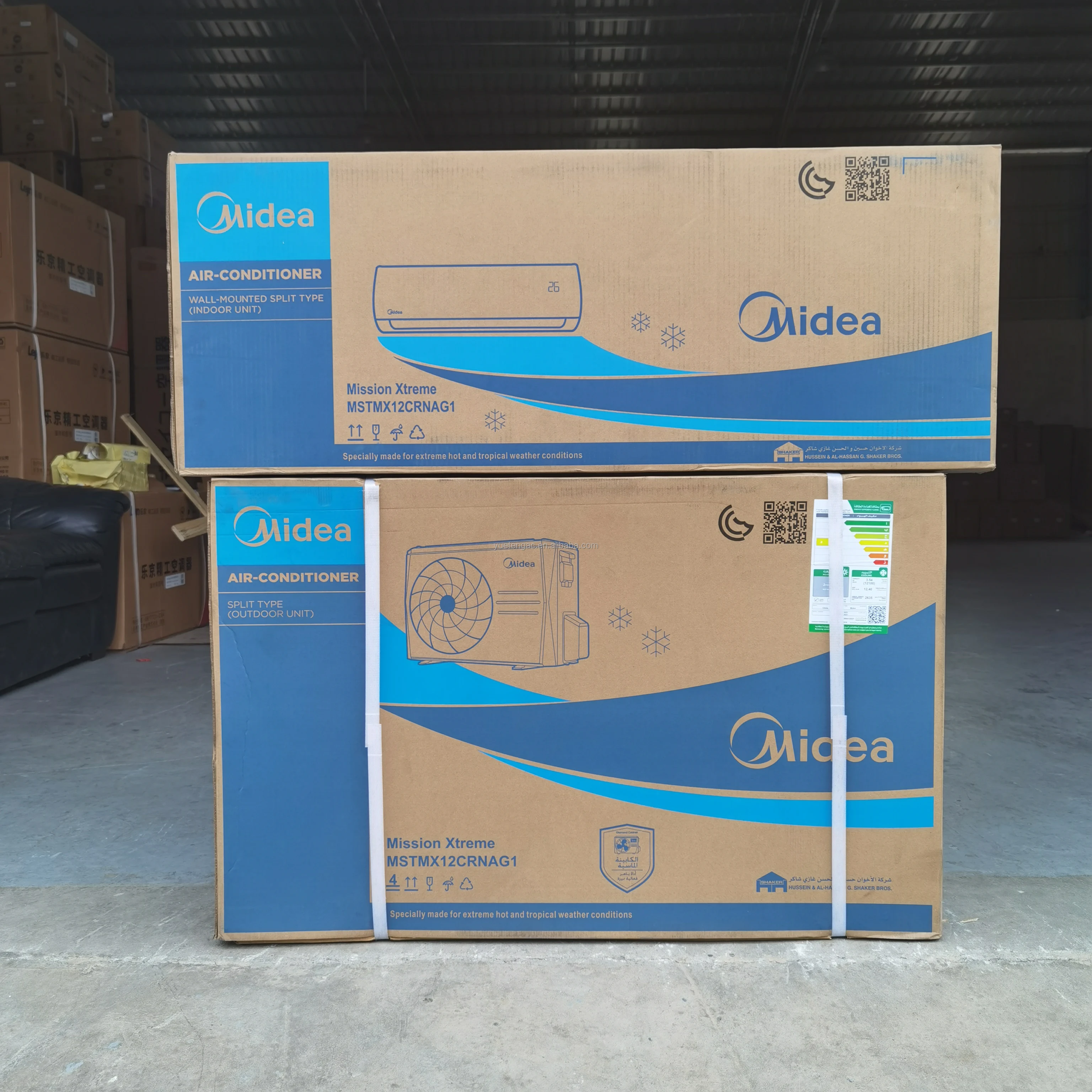 Midea Split Air Conditioners - High Efficiency & Comfort