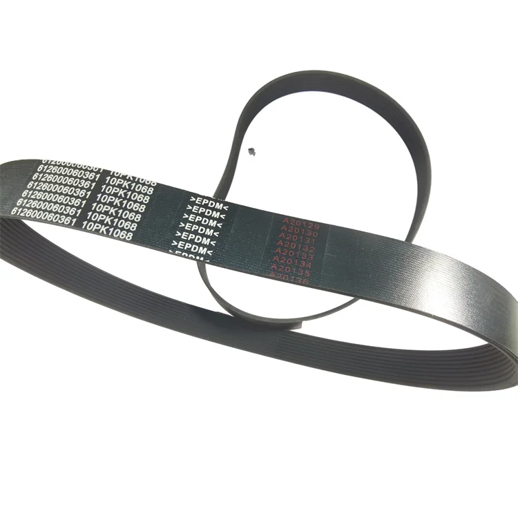 Weichai Wp10 Engine Fan Belt 612600061361 10PK1068 Multi-wedge Belt ...