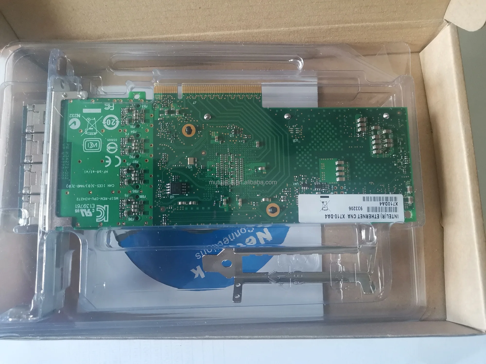 X710-da4 For 10 Gigabit Quad Port Pcie V3.0 X8 Ethernet Adapter X710da4 ...