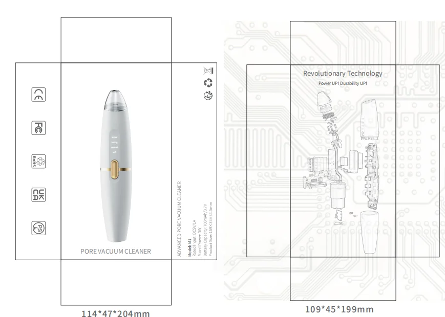 Electric Black Head Instrument Acne Removal Machine Tool Pore Cleaner ...