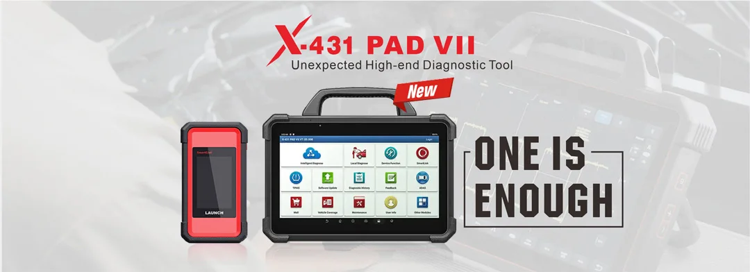 Diagnostic Tools For All Cars Scanner Original Launch X431 Padvii Free ...