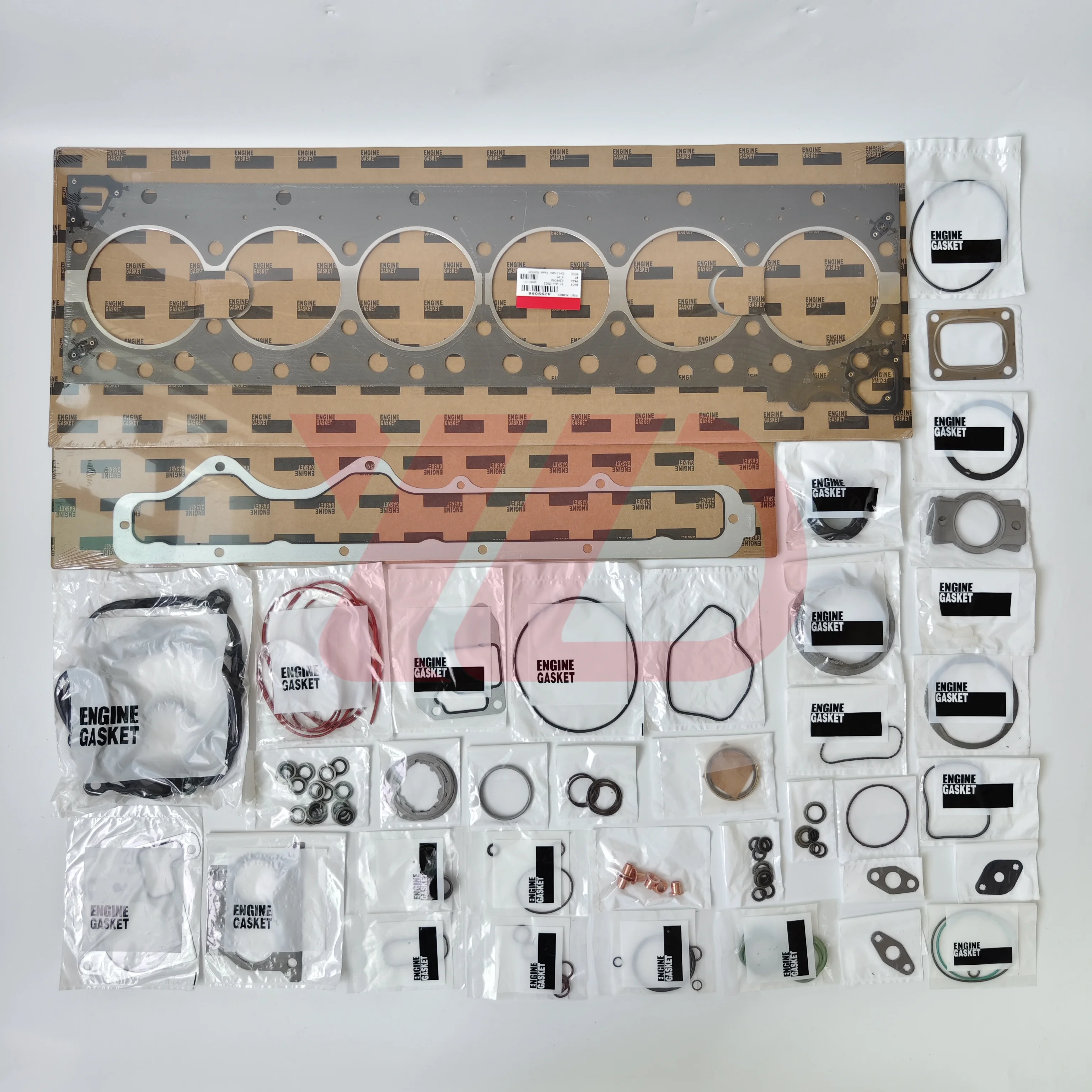 Diesel Engine Parts Qsx15 Isx15 Upper Engine Gasket Set 4376104 4352146 ...