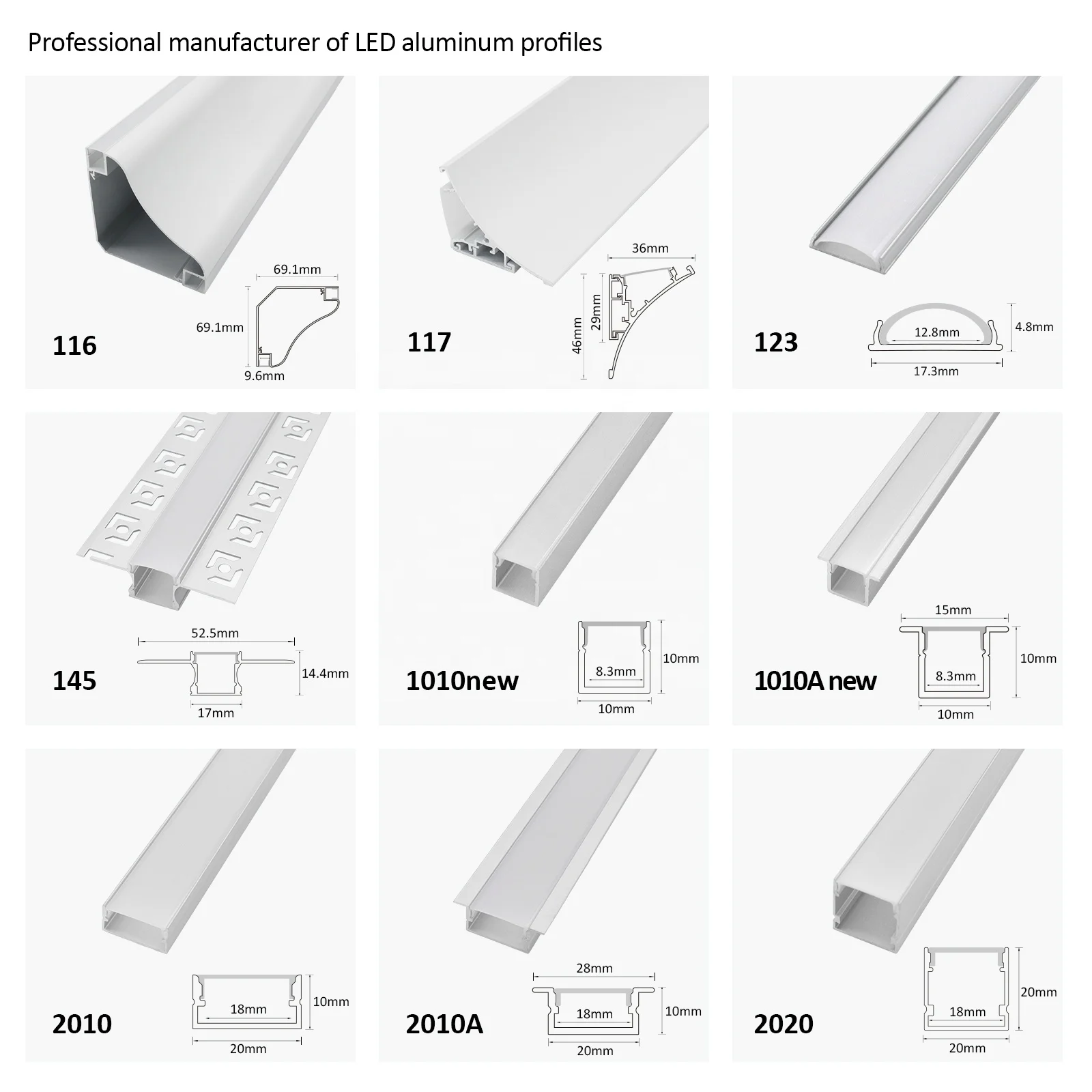Aluminium Profile for LED Lighting Strip - Durable & Efficient