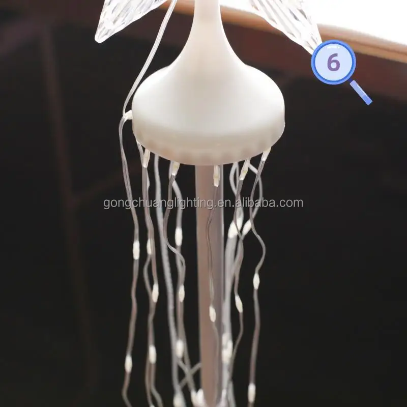 Factory Sales Outdoor Led 8-function Dual Wire Bidirectional Tapered Leather Christmas Lamp ...