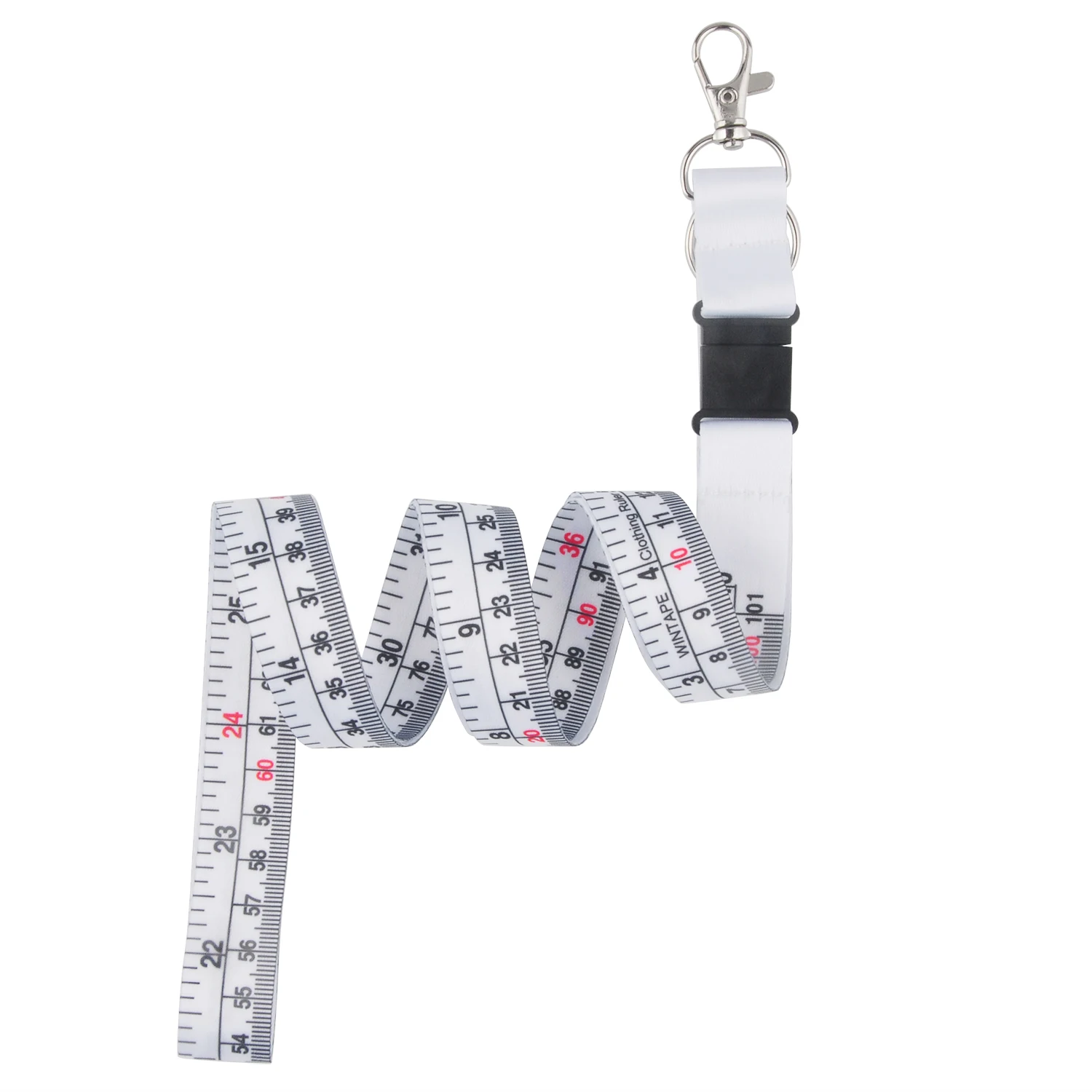 Wintape White Textile Ribbon Sling Never-Leaving-Behind Measuring Ruler ...