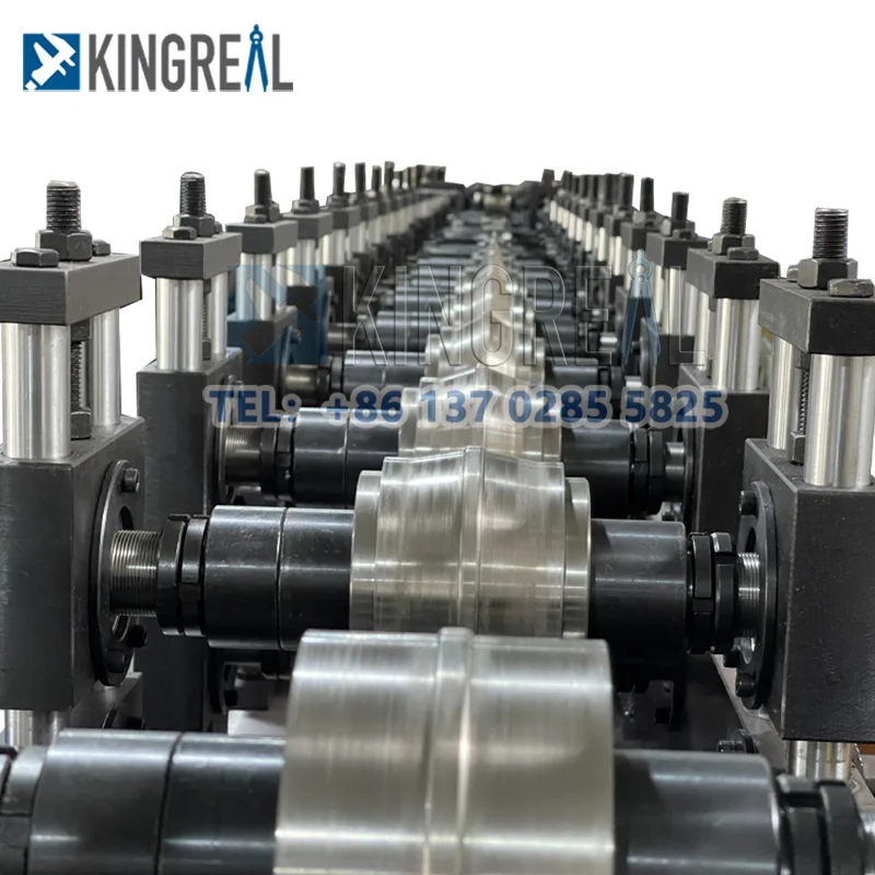 Automatic Suspended Ceiling T Grid Roll Forming Machine Groove T Bar ...