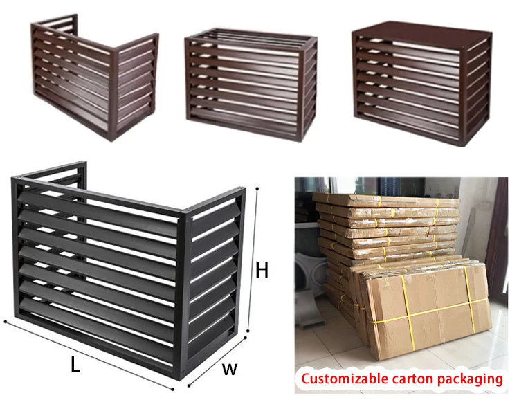Custom External Aluminium Air Conditioner Fan Covers