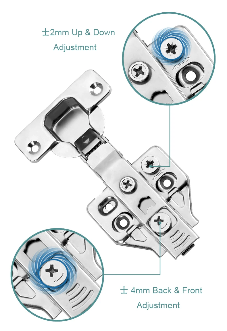 New 3d Hinge Hydraulic Kitchen Cabinet Hinges Soft Close - Buy Kitchen ...