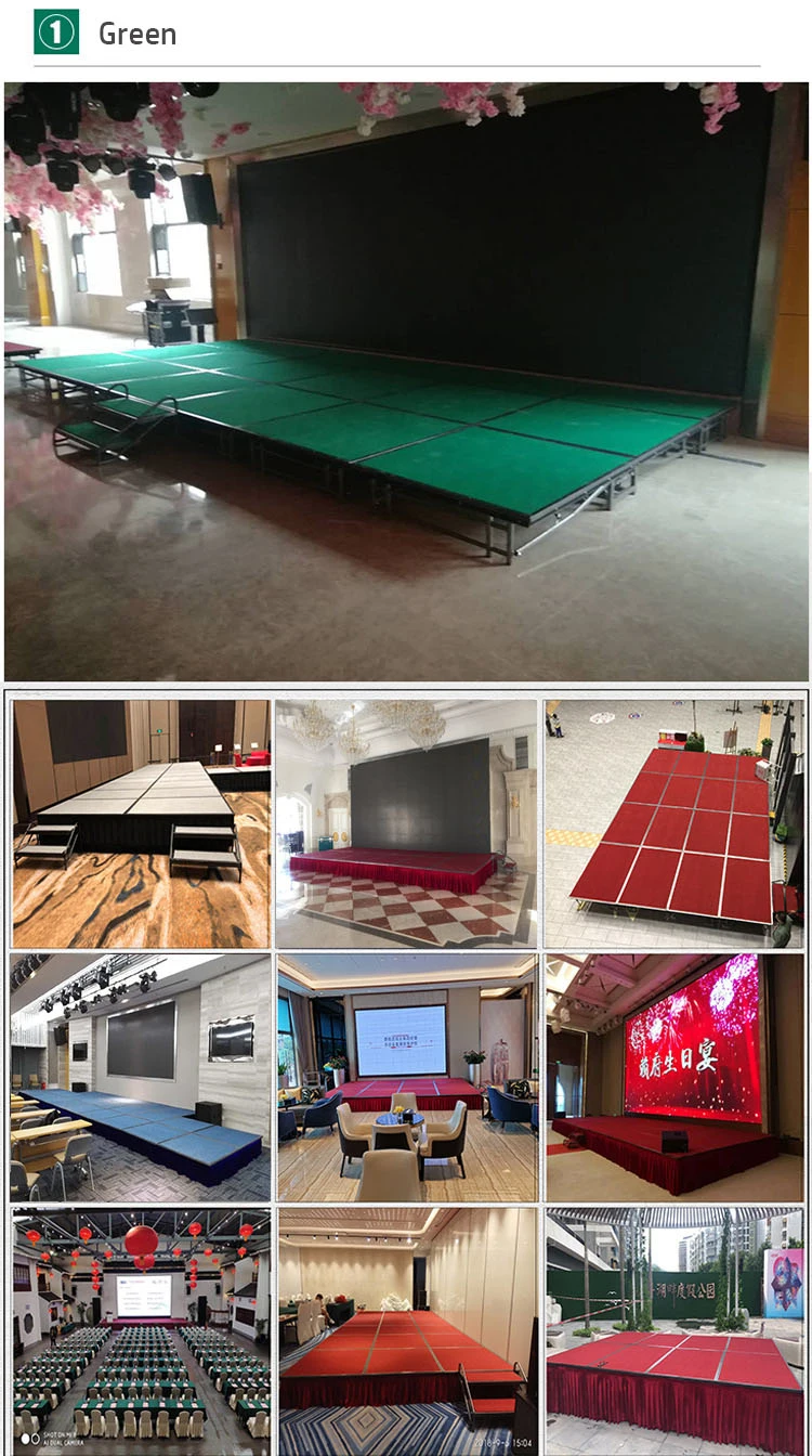 Folding Mini Stage Platform Mobile Concert Stage Portable Outdoor Stage ...