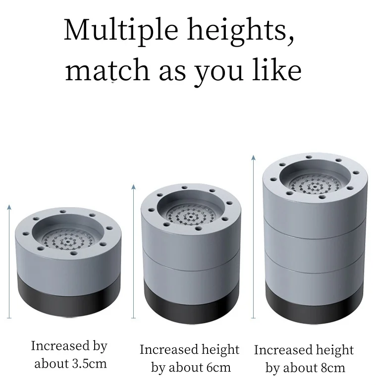 Washing Machine Foot Pads - Reduce Noise & Vibration