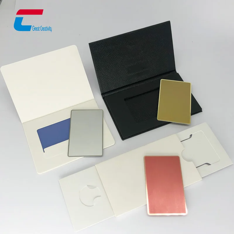 Customize Logo Credit Bank Card Box NFC Business Card Packaging with ...
