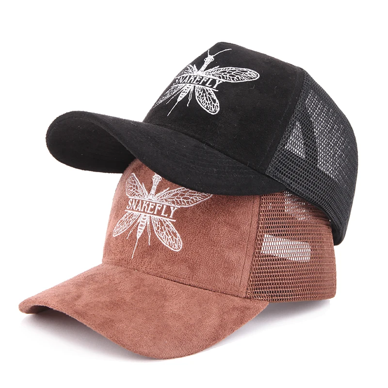 Wholesale Trucker Hats Embroidered Trucker Caps Custom Curved Brim ...