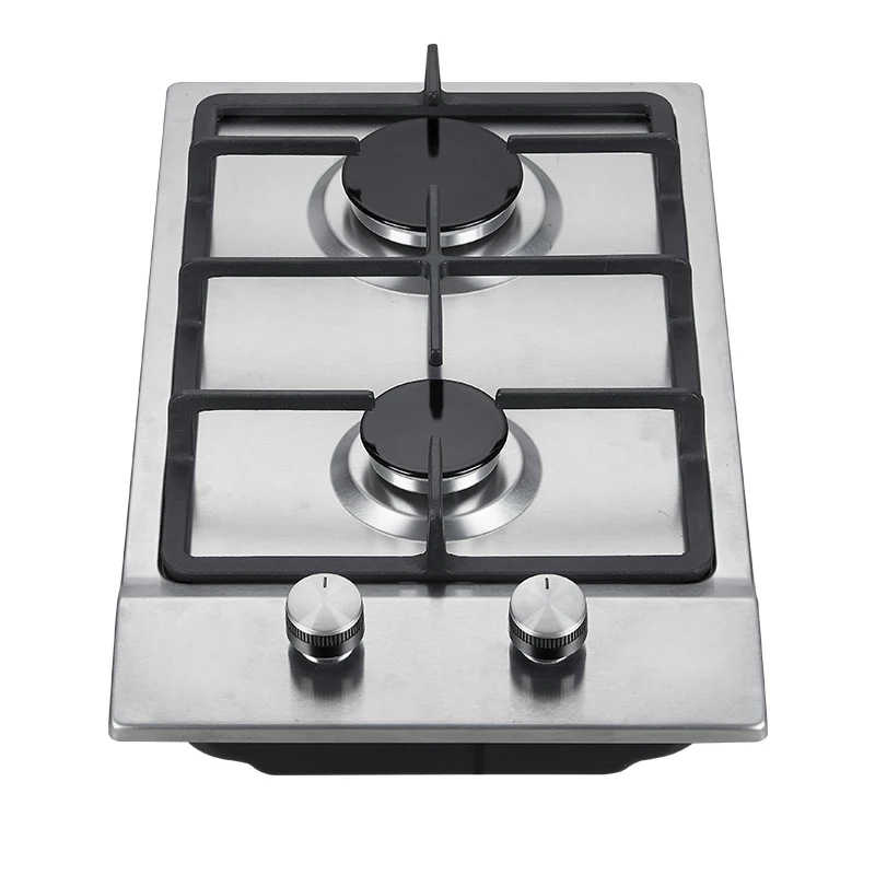 Lpg/ng Dual Fuel Gas Stove Precise Flame Control 2 Burner Cooktops ...