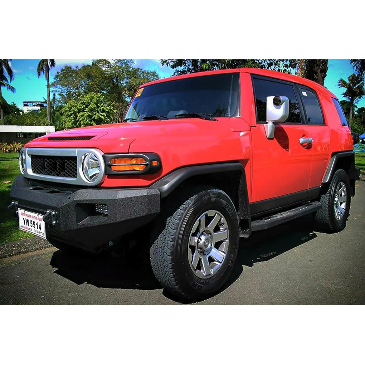 Car Front Bumper for Toyota FJ Cruiser - Upgrade Facelift