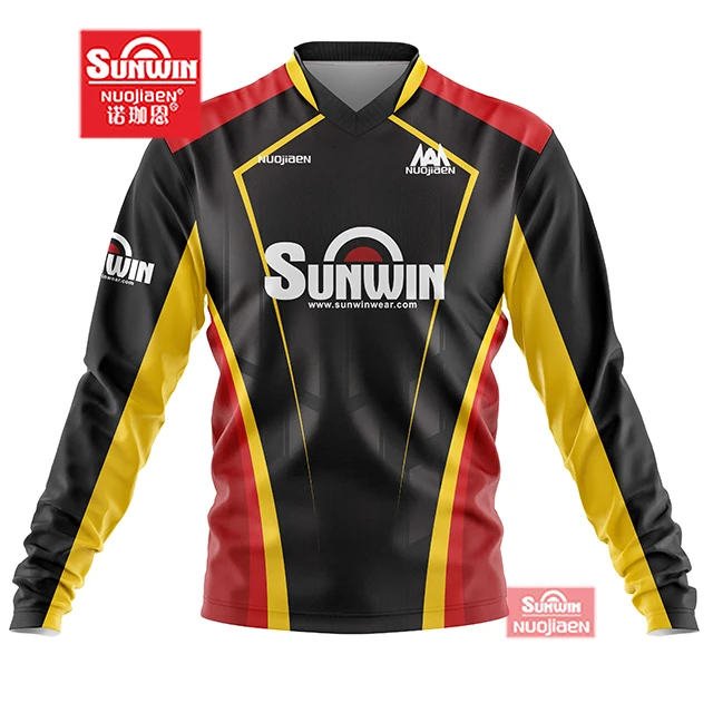 2023 Custom Sublimation Jersey Esports Shirts Customized With Long ...