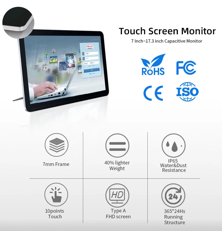 10 15 22 24 27 32 Inch Android Industrial Tablet All in One Touch Pc ...