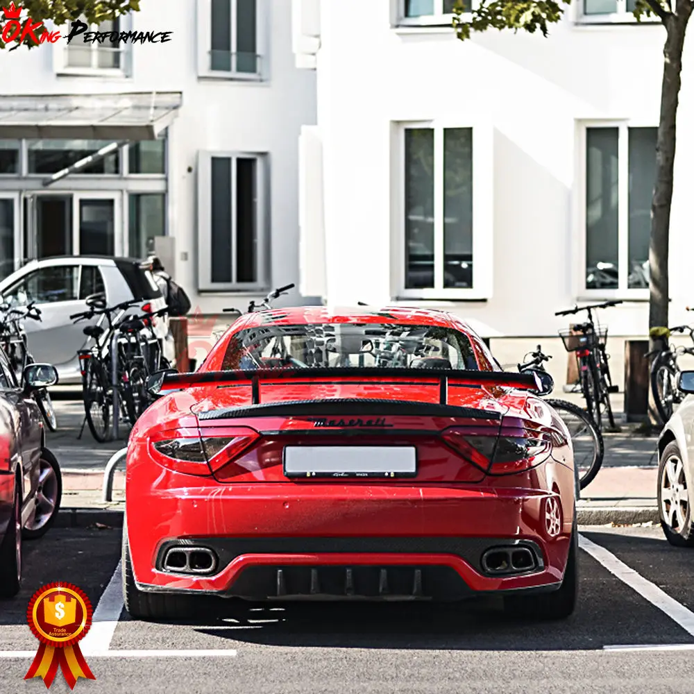 Msy Style Carbon Fiber Rear Spoiler For Maserati Granturismo Gc Gts Gt ...