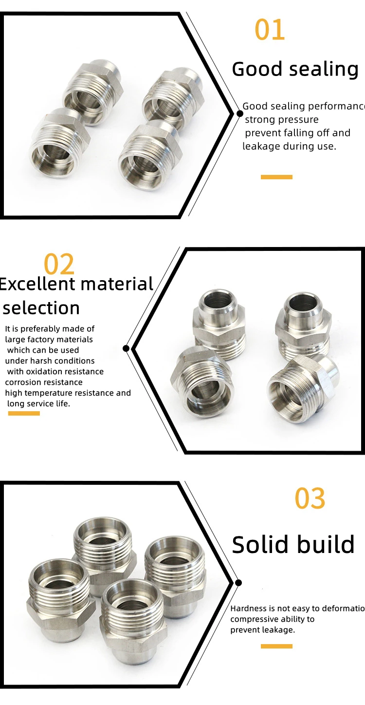 Fitting Metal Straight Pipe Joint Hydraulic Transition Joint - Buy ...
