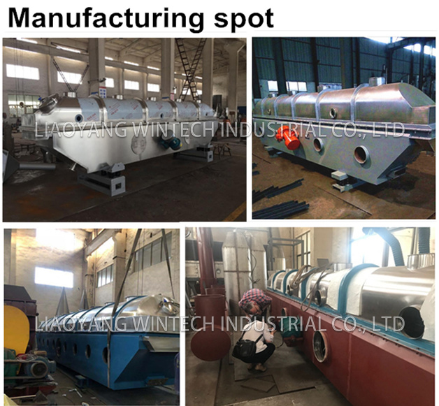 Industrial continuous sea salt flake fluidized bed dryer machine ...