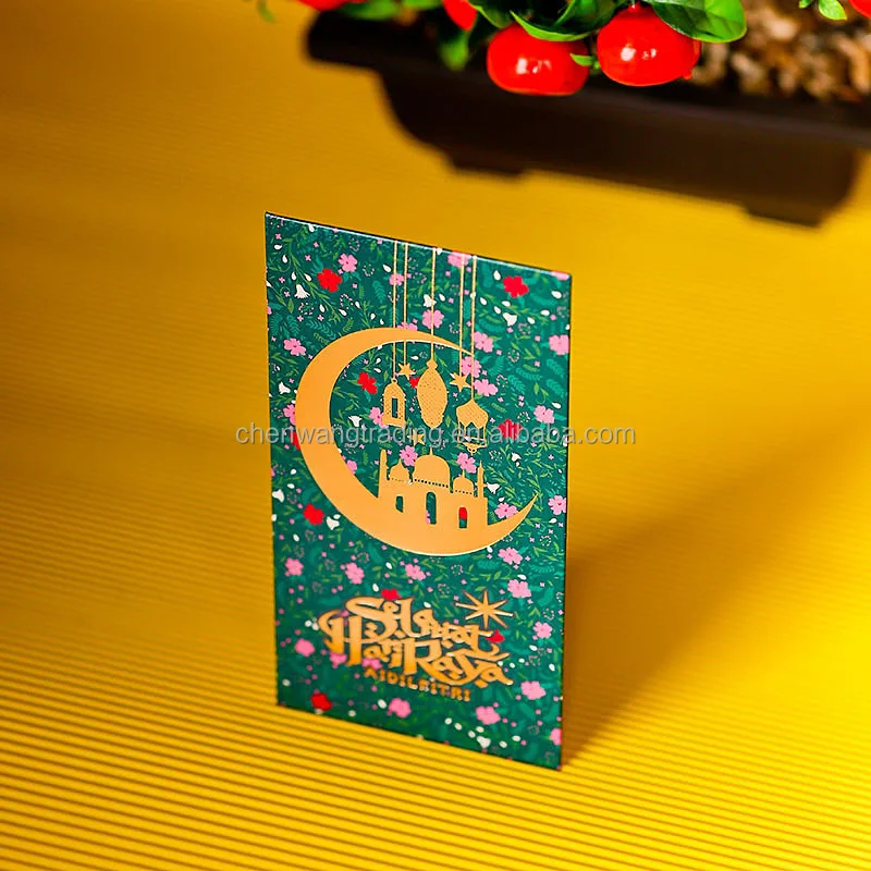 Wholesale Ramadan Pakket - Green Angpao Angpow Envelope
