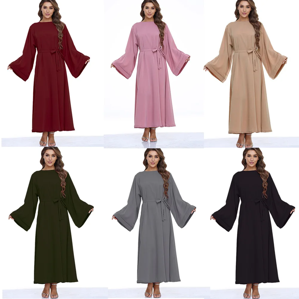 Muslim Dress Plus Size Ladies Robe Women's New Middle Eastern Robe ...