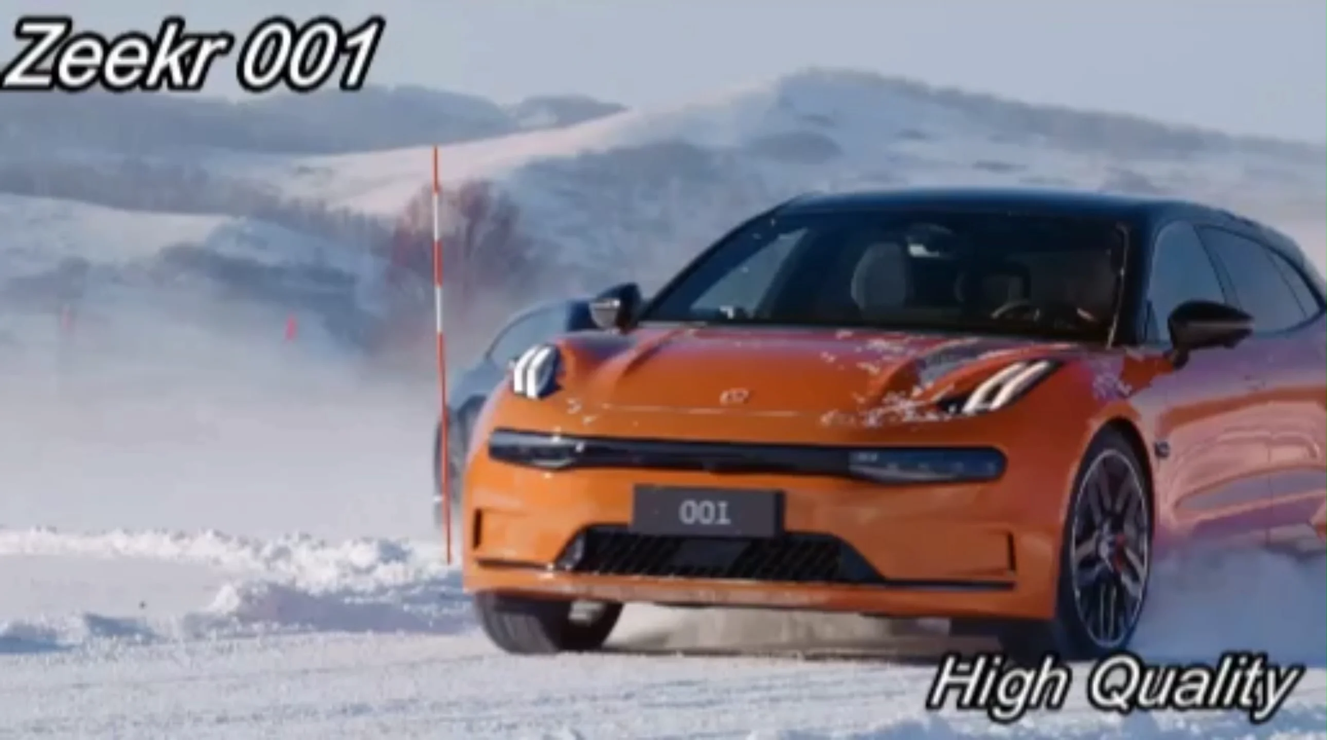 1032km Long Range Electric Car Zeekr 001 400kw Horse Power Zeekr 001 2024 New Model Z-sport ...