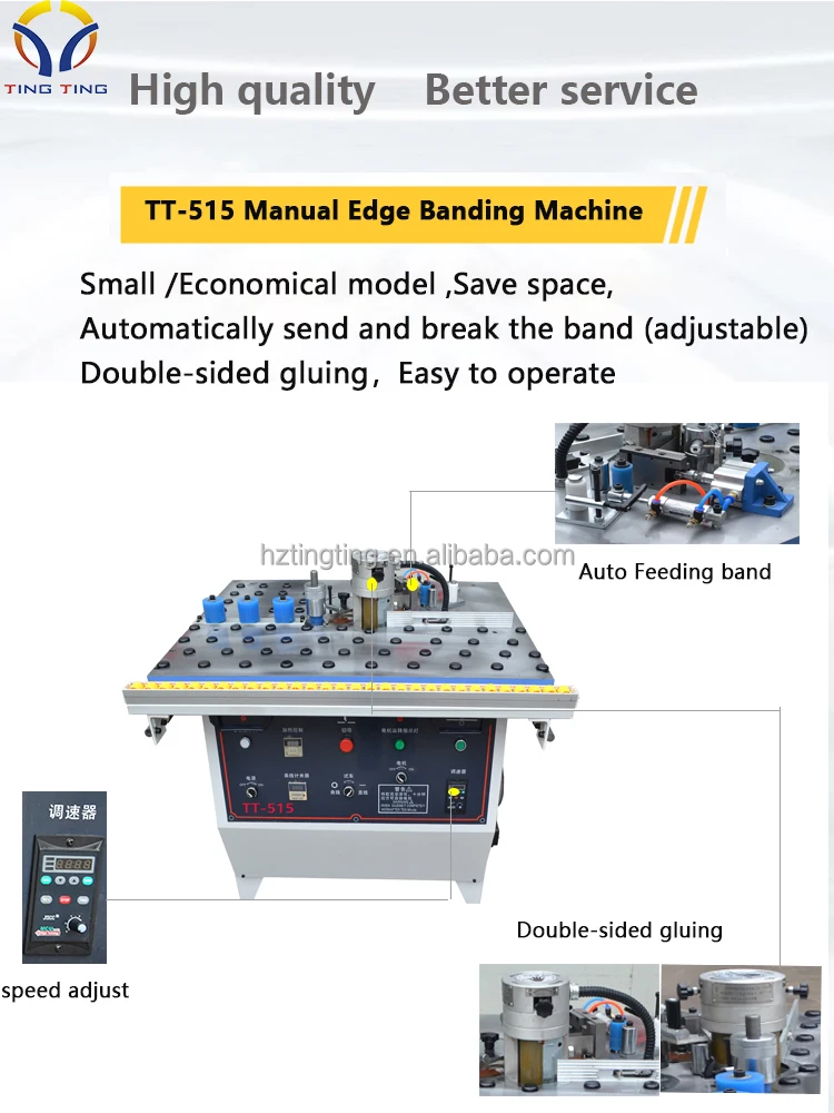 TT-515 45 Degree Manual Edge Banding Machine for Woodworking| Alibaba.com