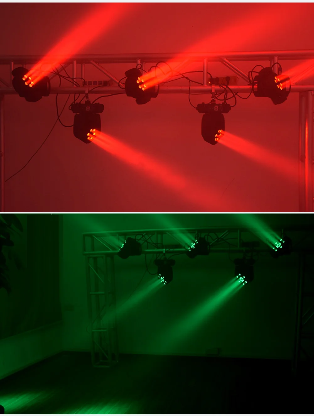 Moving Light Beam 36x3w Lyre Rgbw Night Club Lights Dmx Controller 9/16 ...