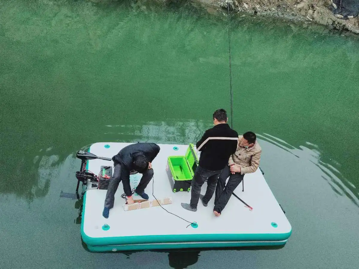 Inflatable SUP Paddle - Topreach Dropstitch Water Pontoons