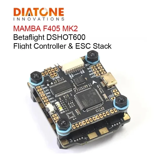 Diatone MAMBA F405 MK2 - Advanced Flight Controller for RC FPV Racing