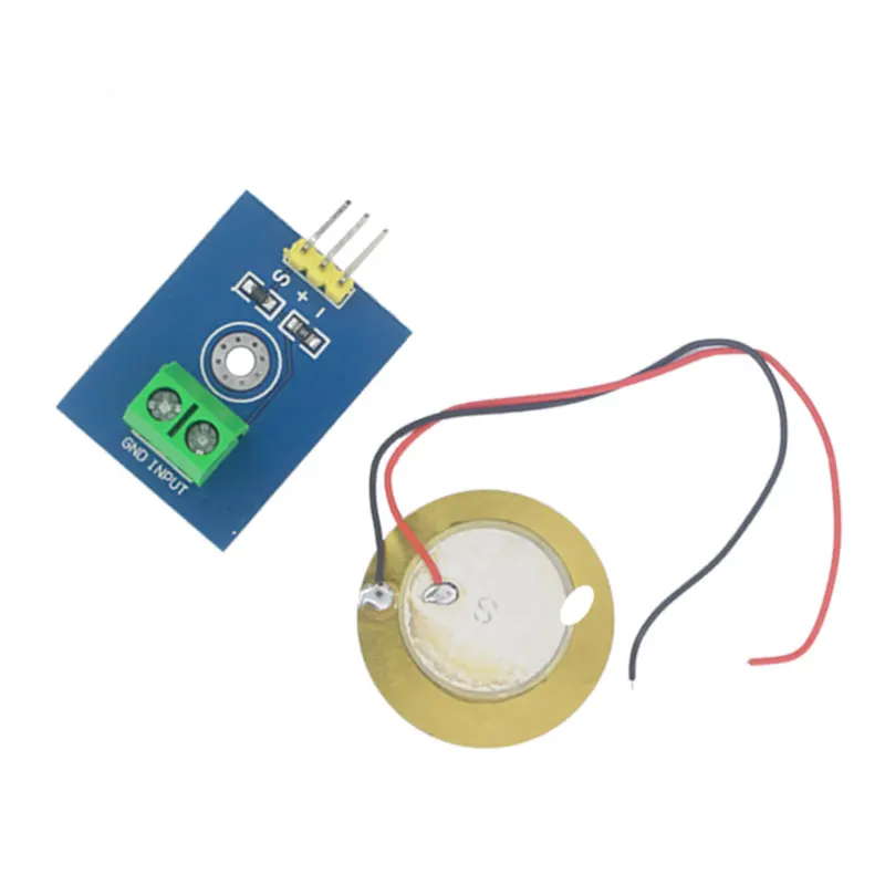 3.3v/5v Ceramic Piezo Vibration Sensor Module Analog Controller ...