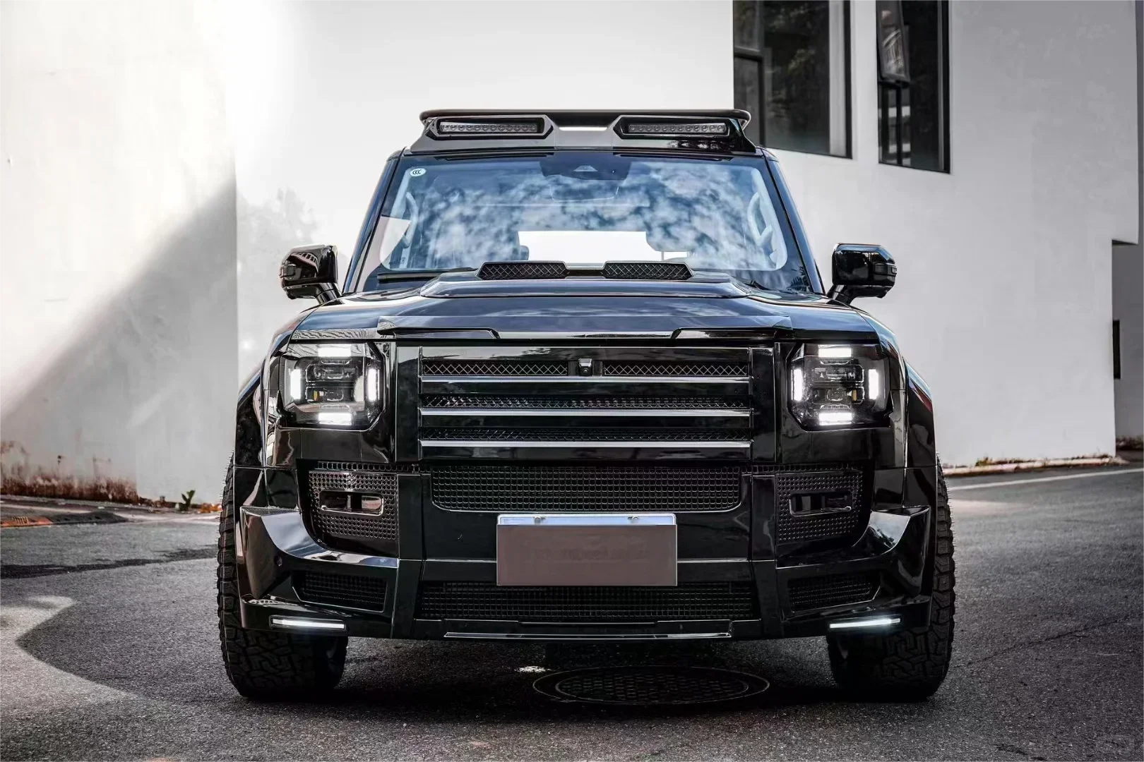 Jetour T2 Traveler New Design Bodykit Star Defender Style Bumper Top ...