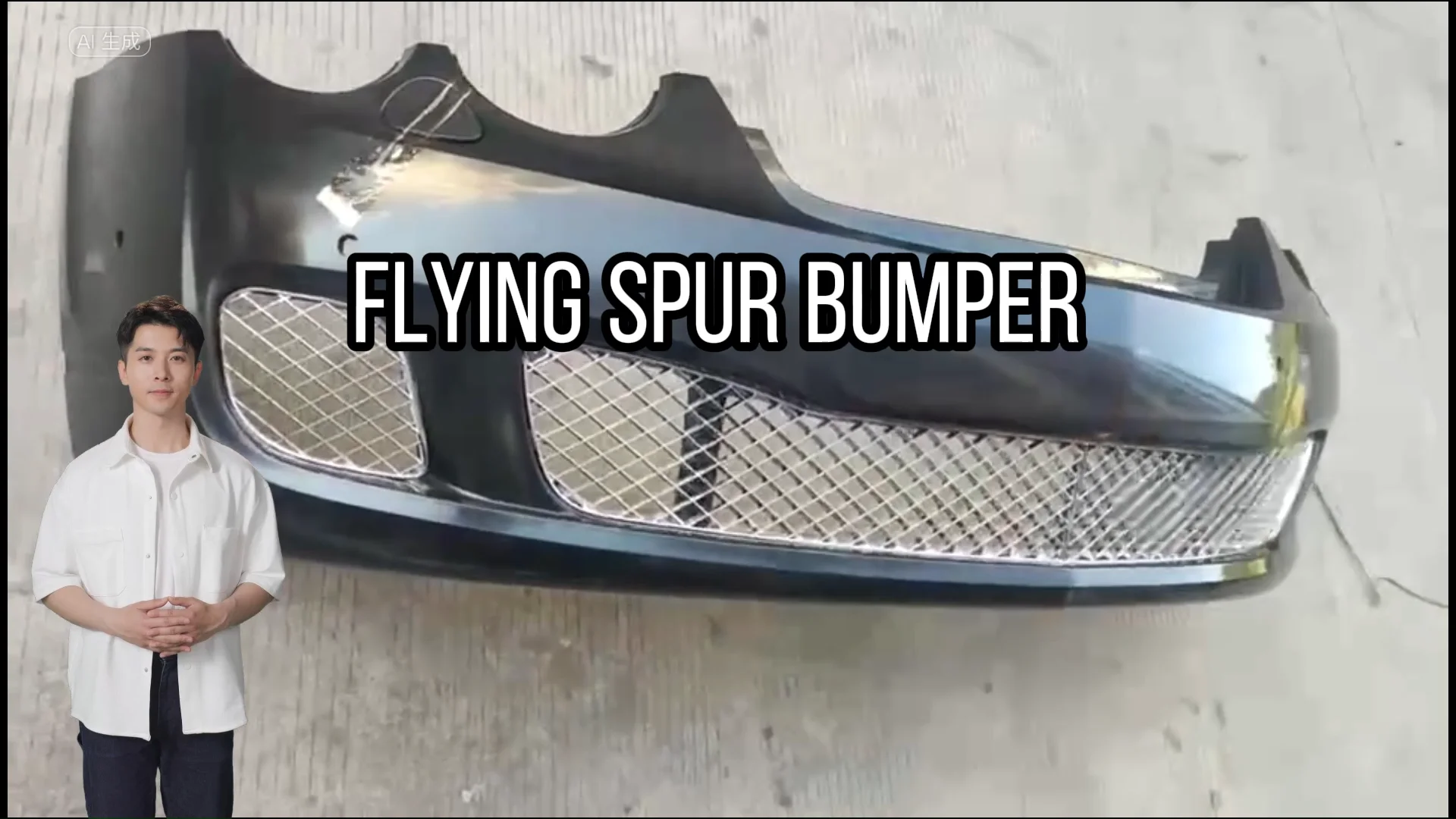 Flying Spur Front Bumper For Bentley Continental Flying Spur 2009-2013 ...