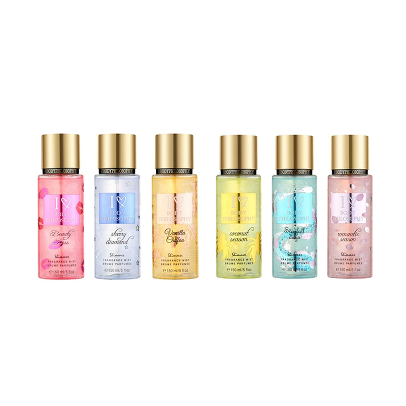 250ml Deodorant Body Mist with Long Lasting Floral Fragrance