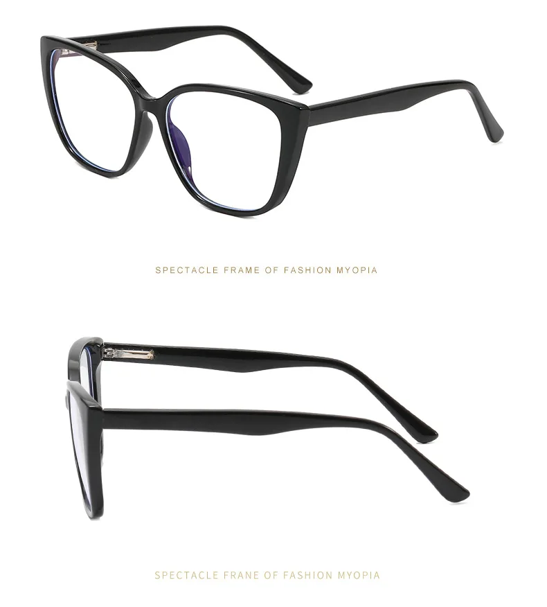 New Arrival Hot Sale European American Fashion Cat Eye Tr90 Frame Plug ...