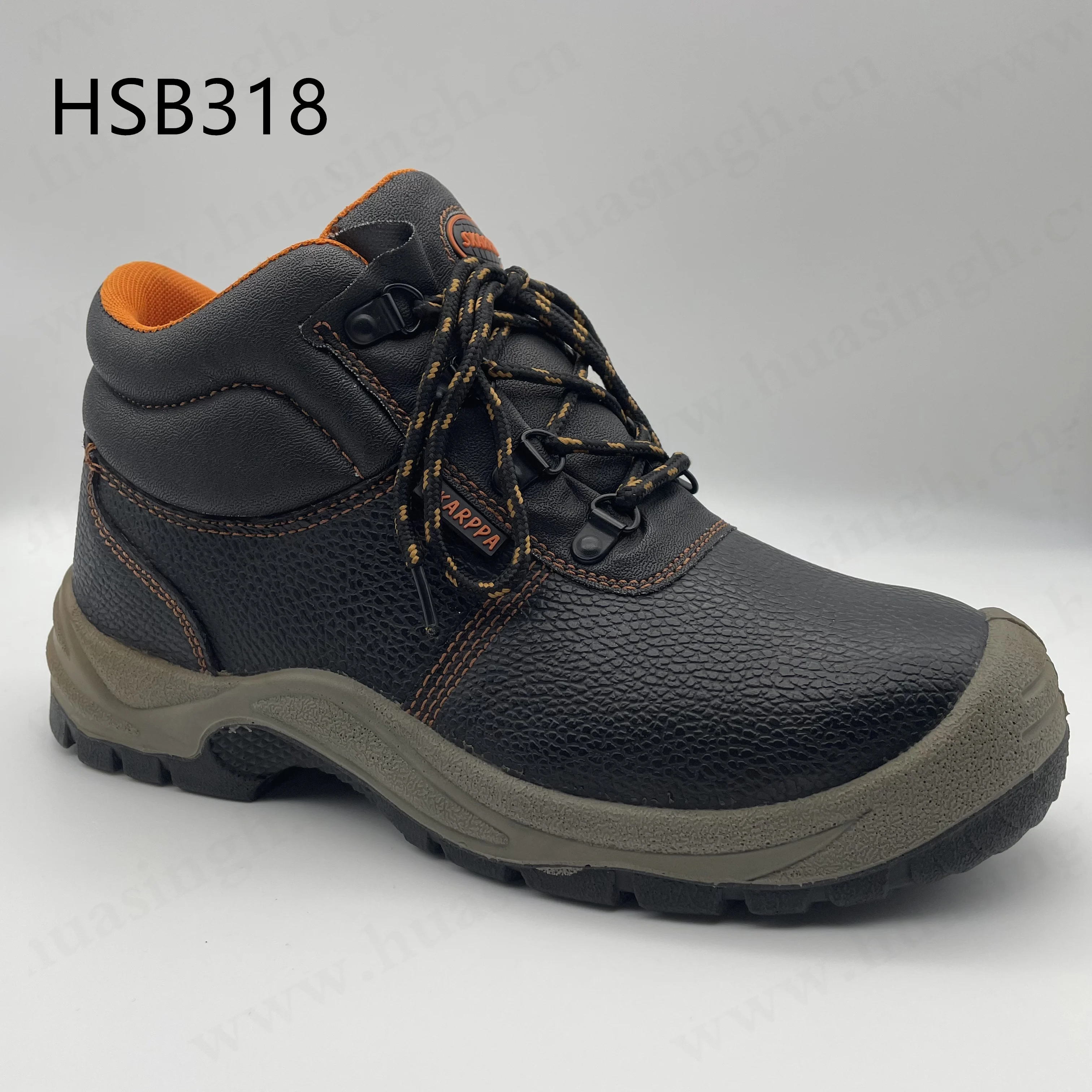 Cmh,Mid-cut Orange Lining Security Footwear With Thicker Neckline Anti ...