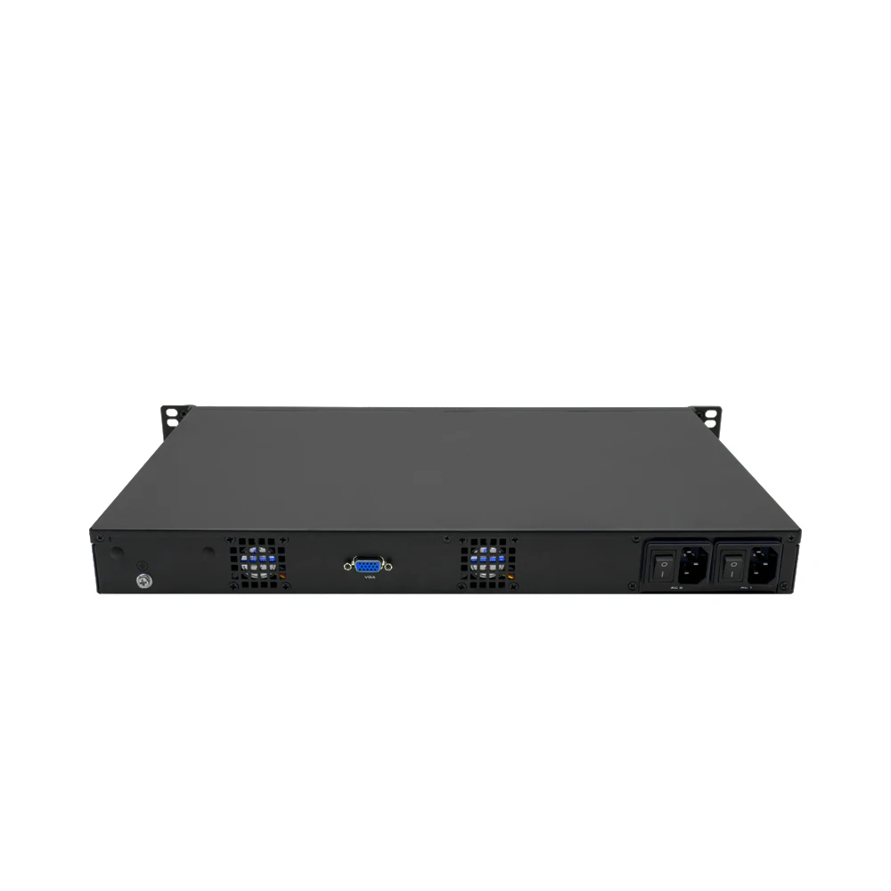19 Inch 1U Rackmount Mini PC Server with J4125 Processor 4 Lan Port VPN ...