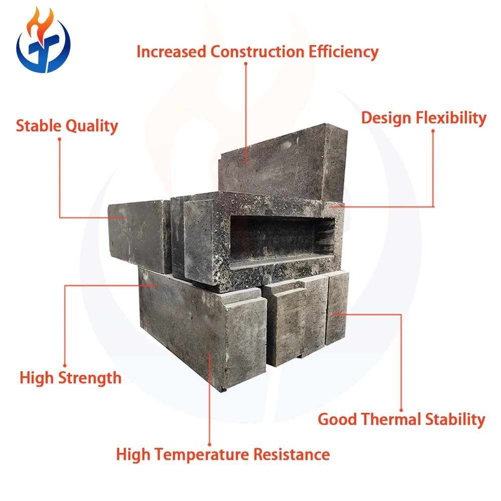Alibaba.com: High Performance Silicon Carbide Refractory Precast Bricks ...