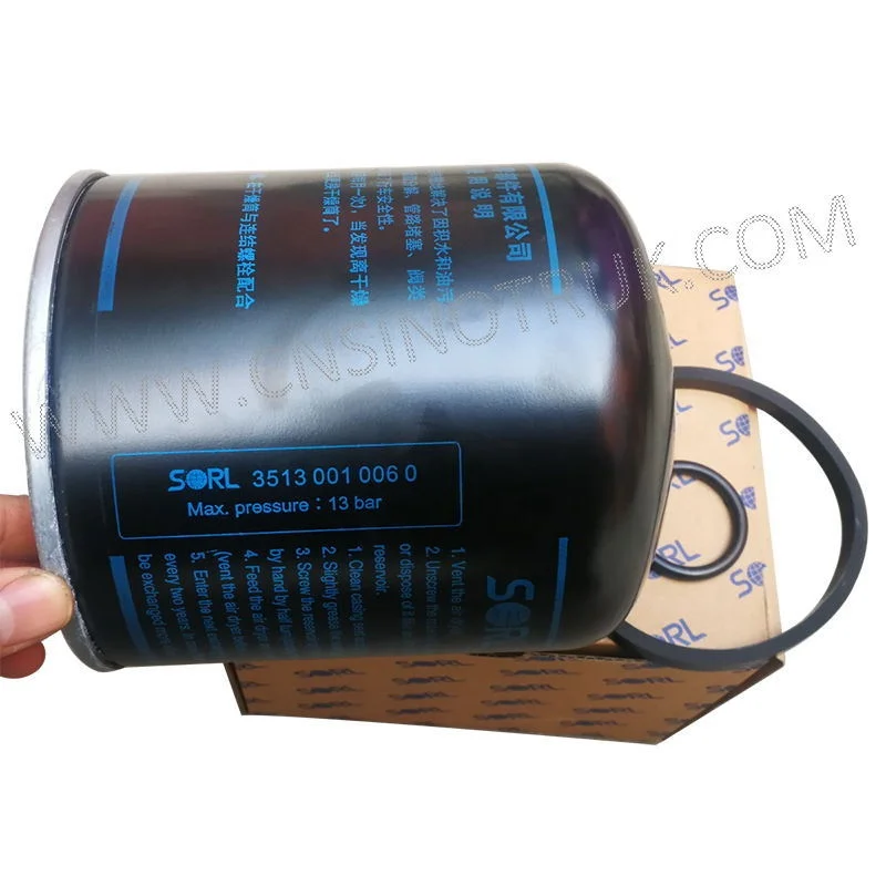 Sorl 35130010060 Desiccant Air Dryer Filter Cartridge for Sinotruk ...