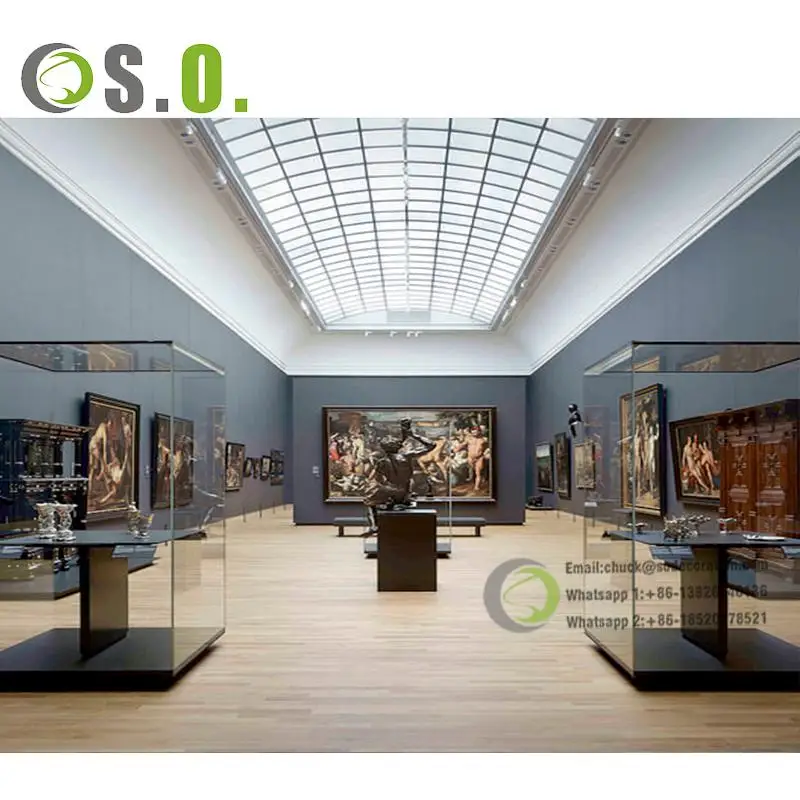 Museum Showcase Museum Display Showcase Curio Cabinet Glass Display ...